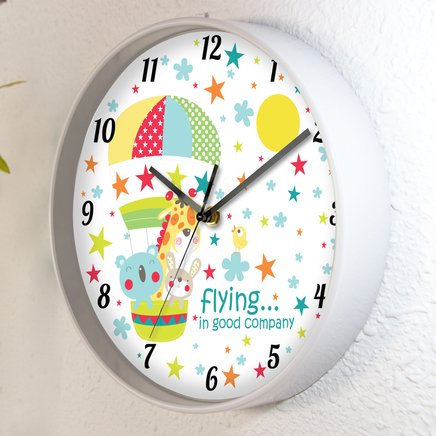 Time With Friends Clock – Walplus