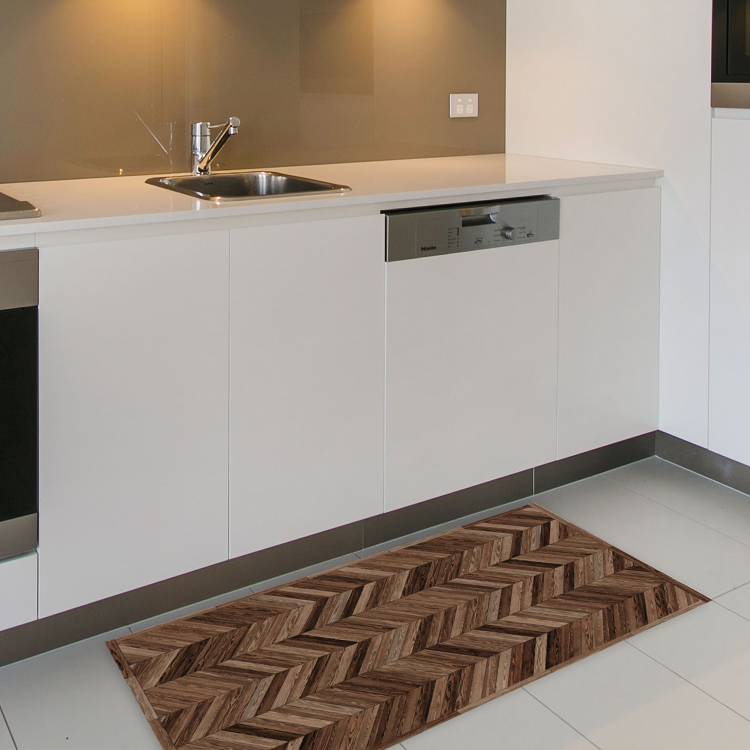 Wooden Floor Mat – Walplus