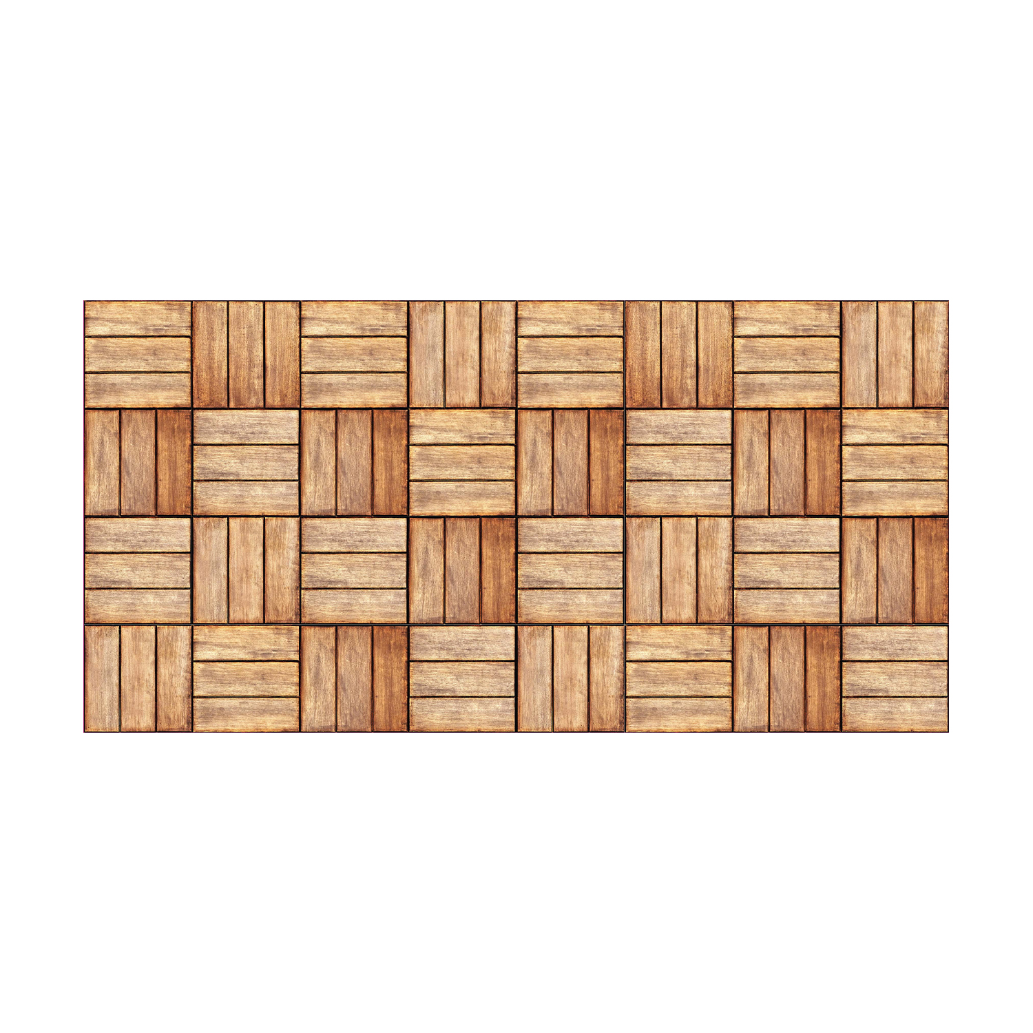 Floor Stickers Vintage Wooden Floor – Walplus