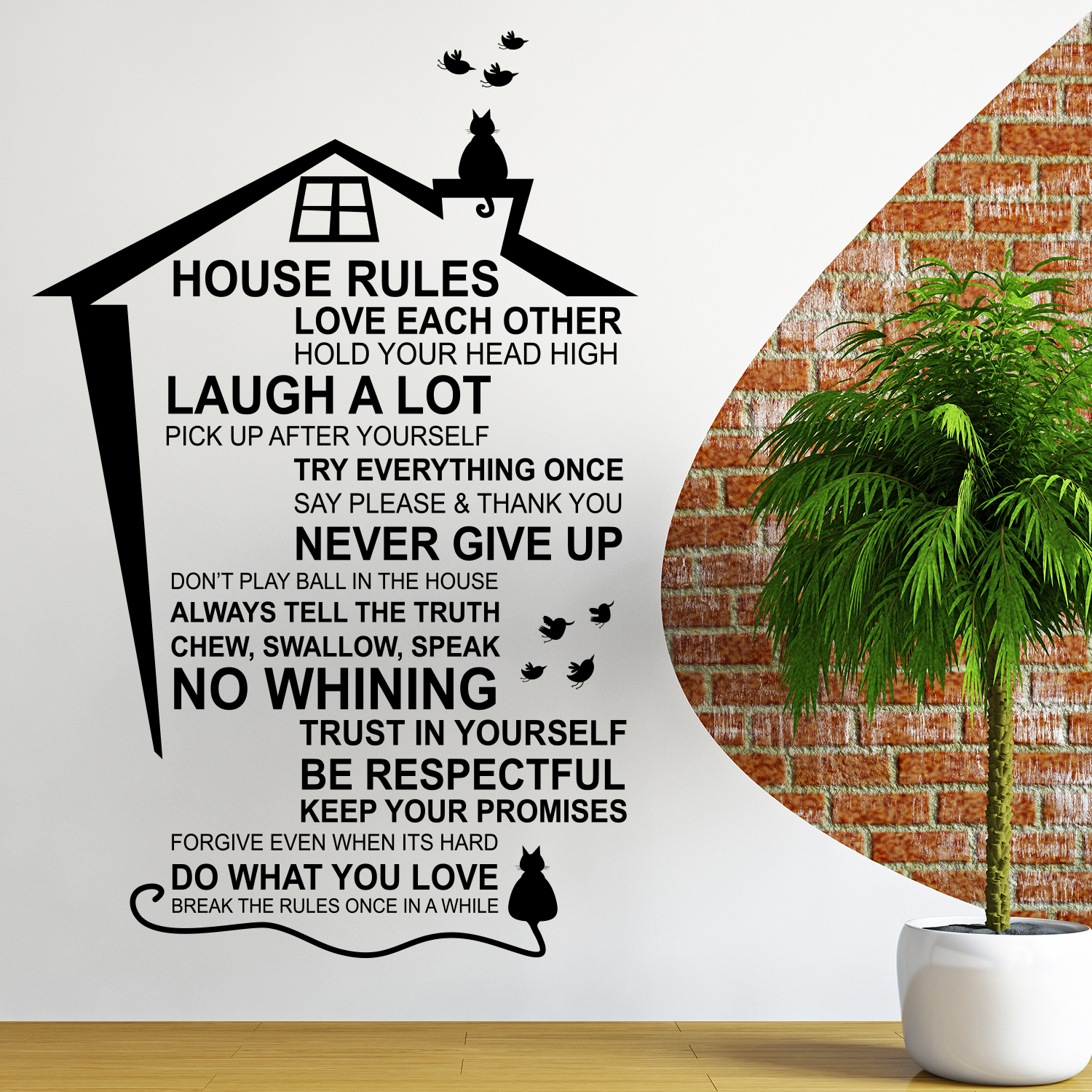 Cat House Rules – English – Walplus