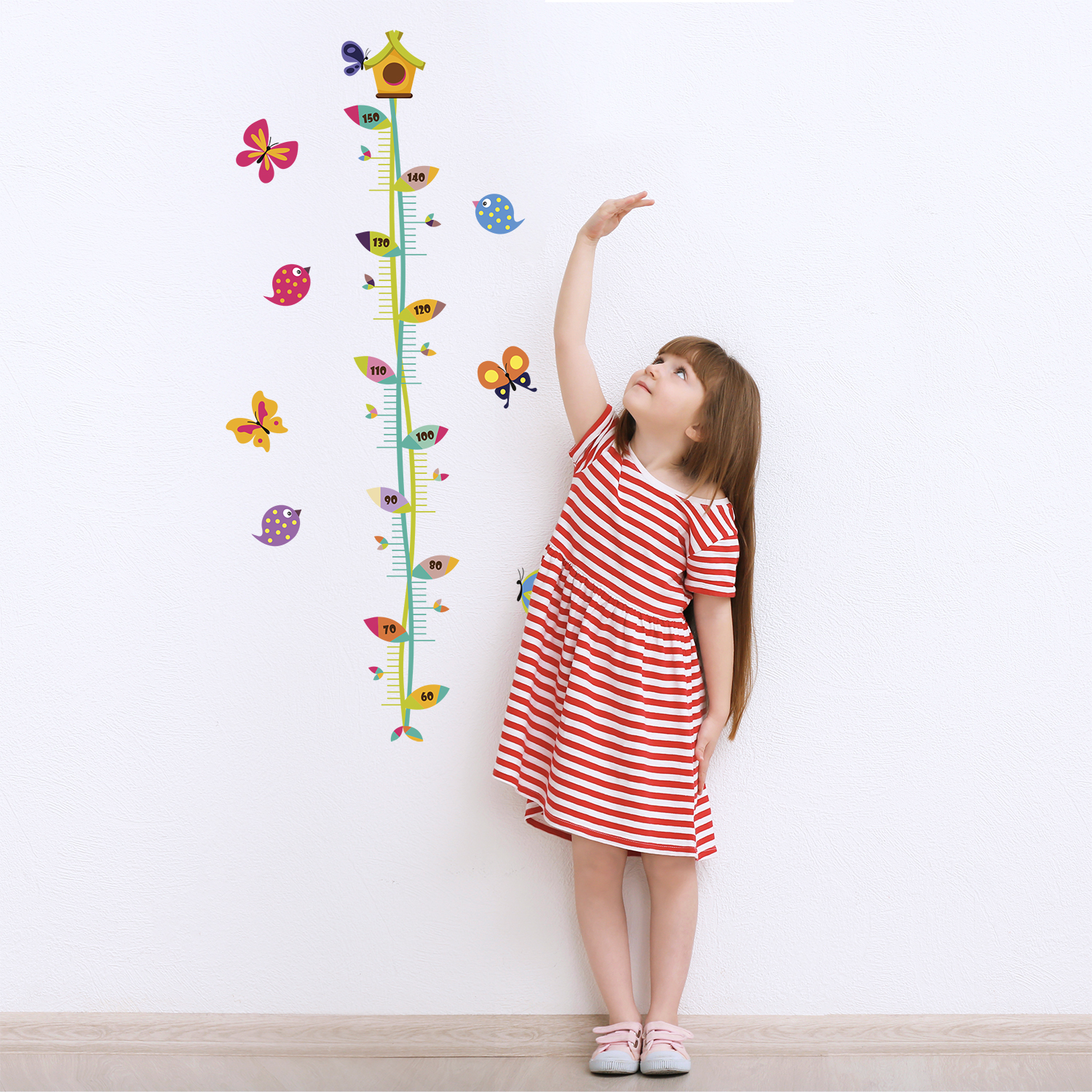 Butterflies Height Chart – Walplus