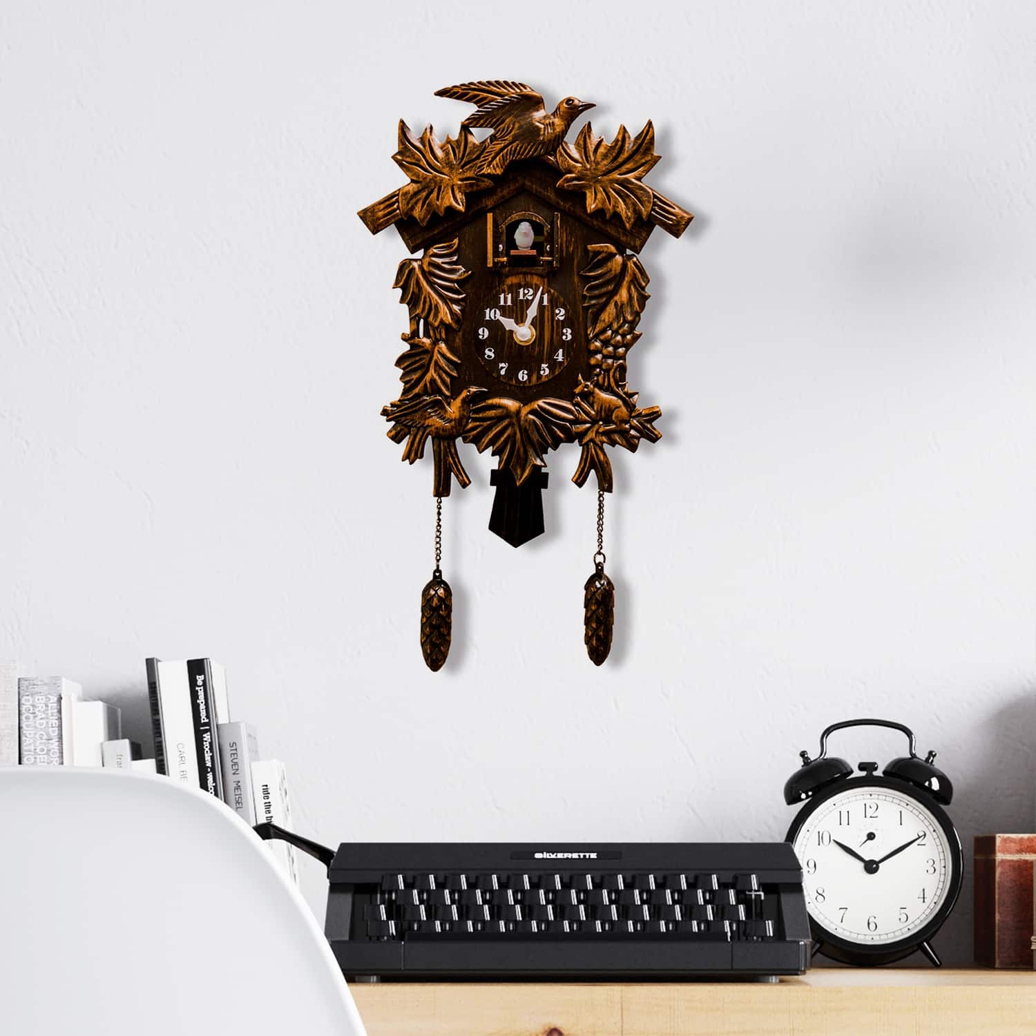 Vintage Looking Cuckoo Clock – Walplus