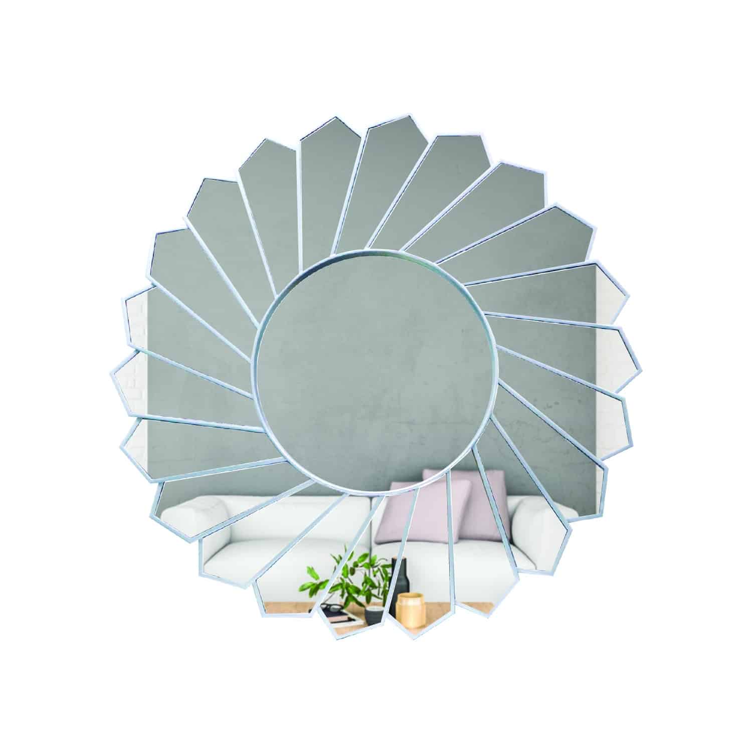 Geometric Parallelogram Mirror – Walplus